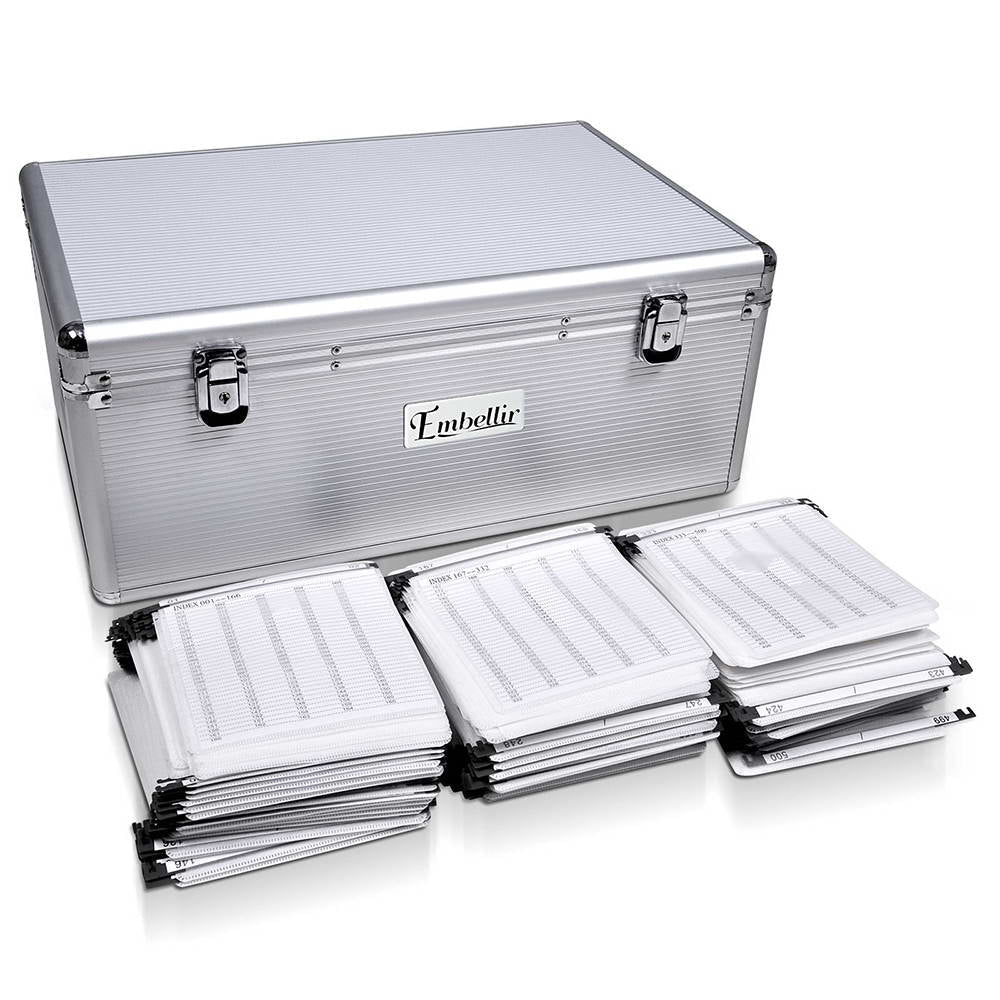 CD Case DVD Cases Storage Box 500 Discs Aluminium Case DVD Folders ...